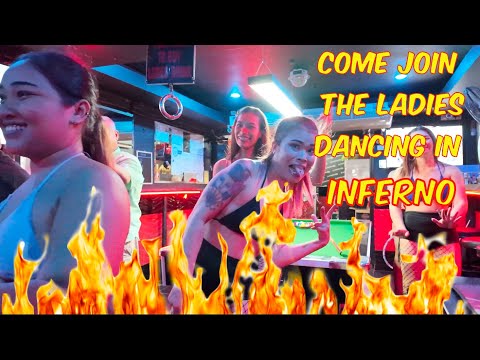 Central Pattaya, 12th September nightlife scenes plus Inferno Dancers ...